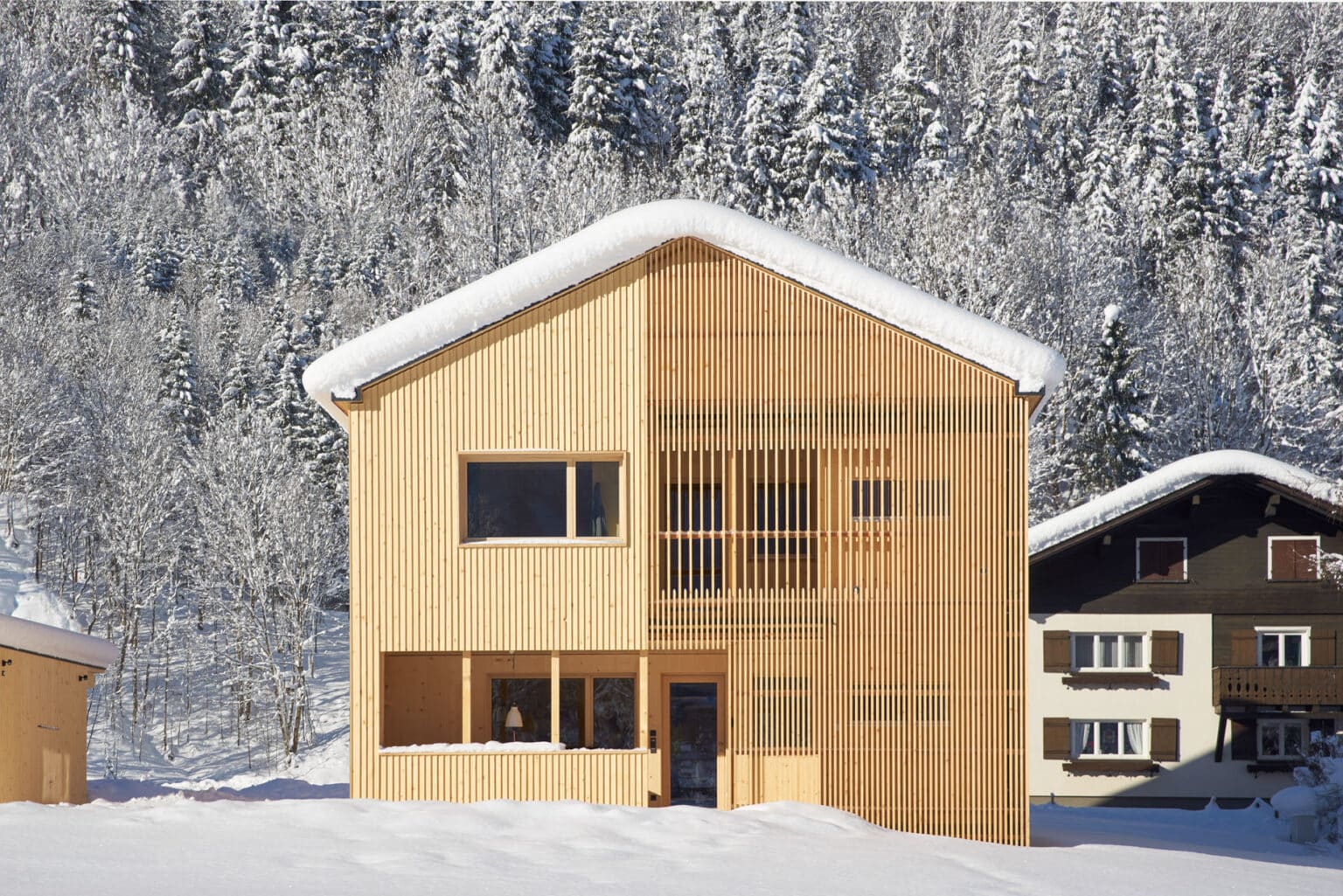 Ferienhaus Islen in Vorarlberg, Bregenzerwald, Mellau | holidayarchitecture