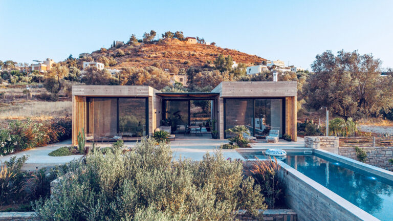 Olive Garden Bungalow in Crete, Kamilari | holidayarchitecture